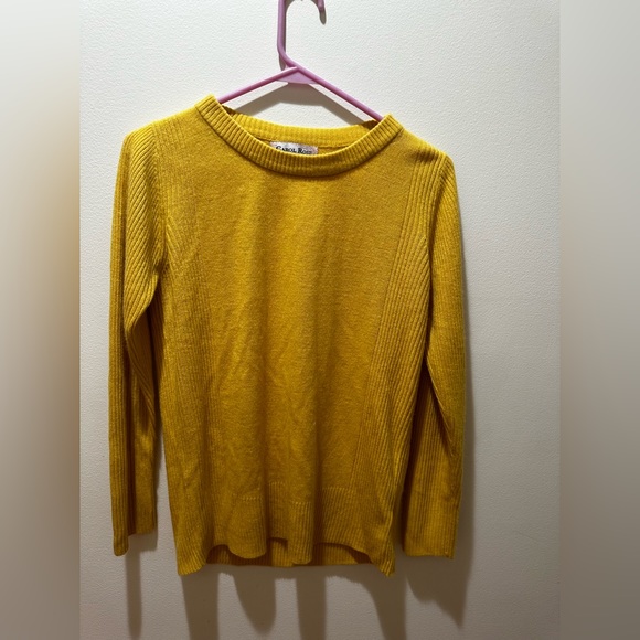 Carol Rose | Tops | Carol Rose Yellow Sweater | Poshmark